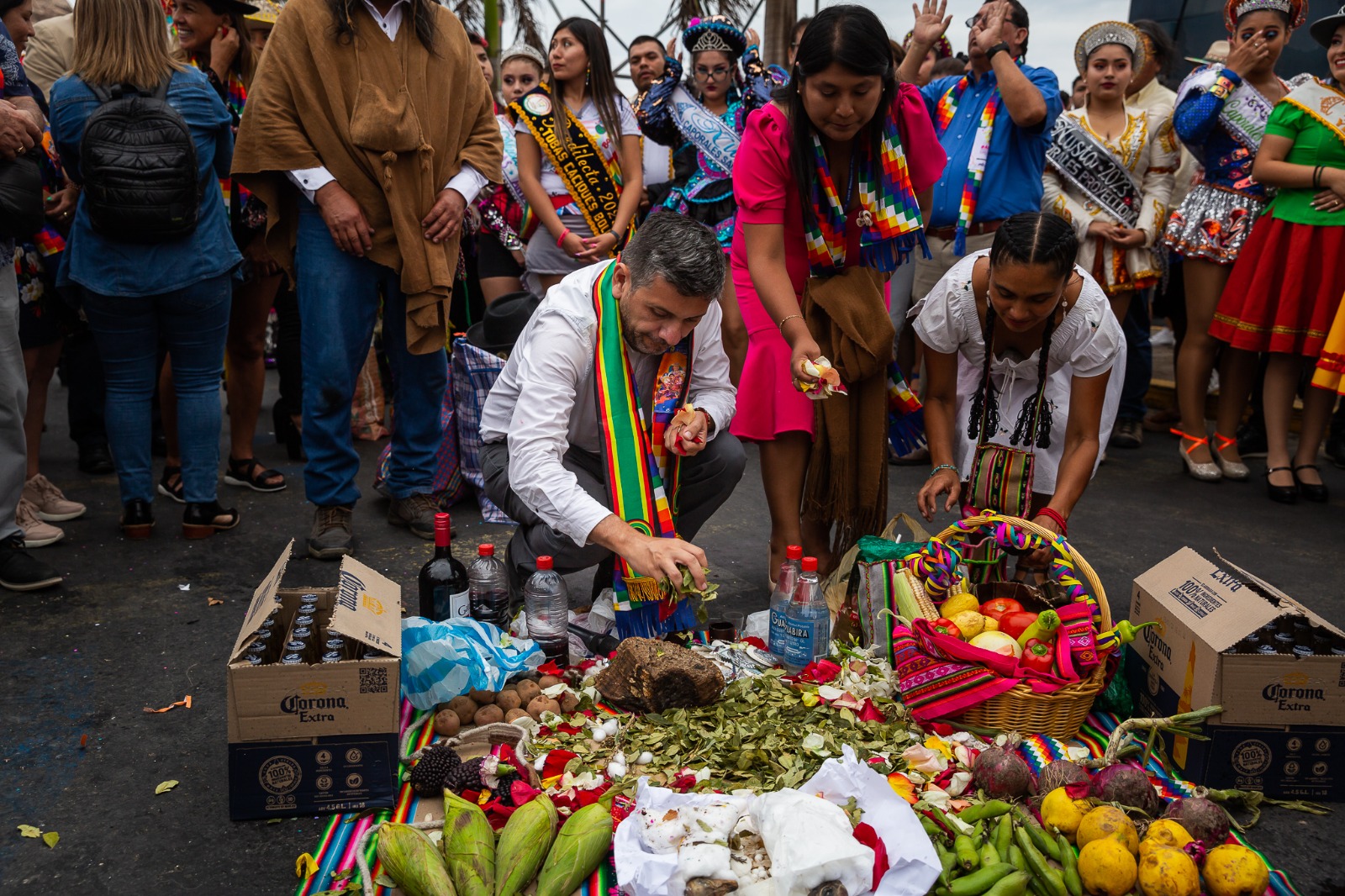 Tradicional pawa dio el inicio al Carnaval “Con la Fuerza del Sol” – M ...