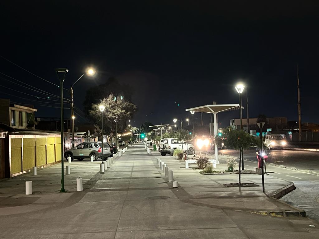 Todo el Parque Renato Rocca volvió a brillar con luces propias: Trabajo ...